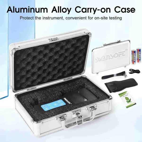 Portable ATP Fluorescence Detector, Handheld Surface Cleanliness Teste ...